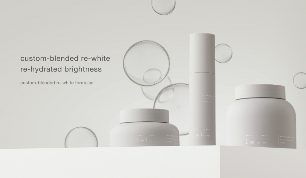 custom-blended re-white, re-hydrated brightness | mtm labo
